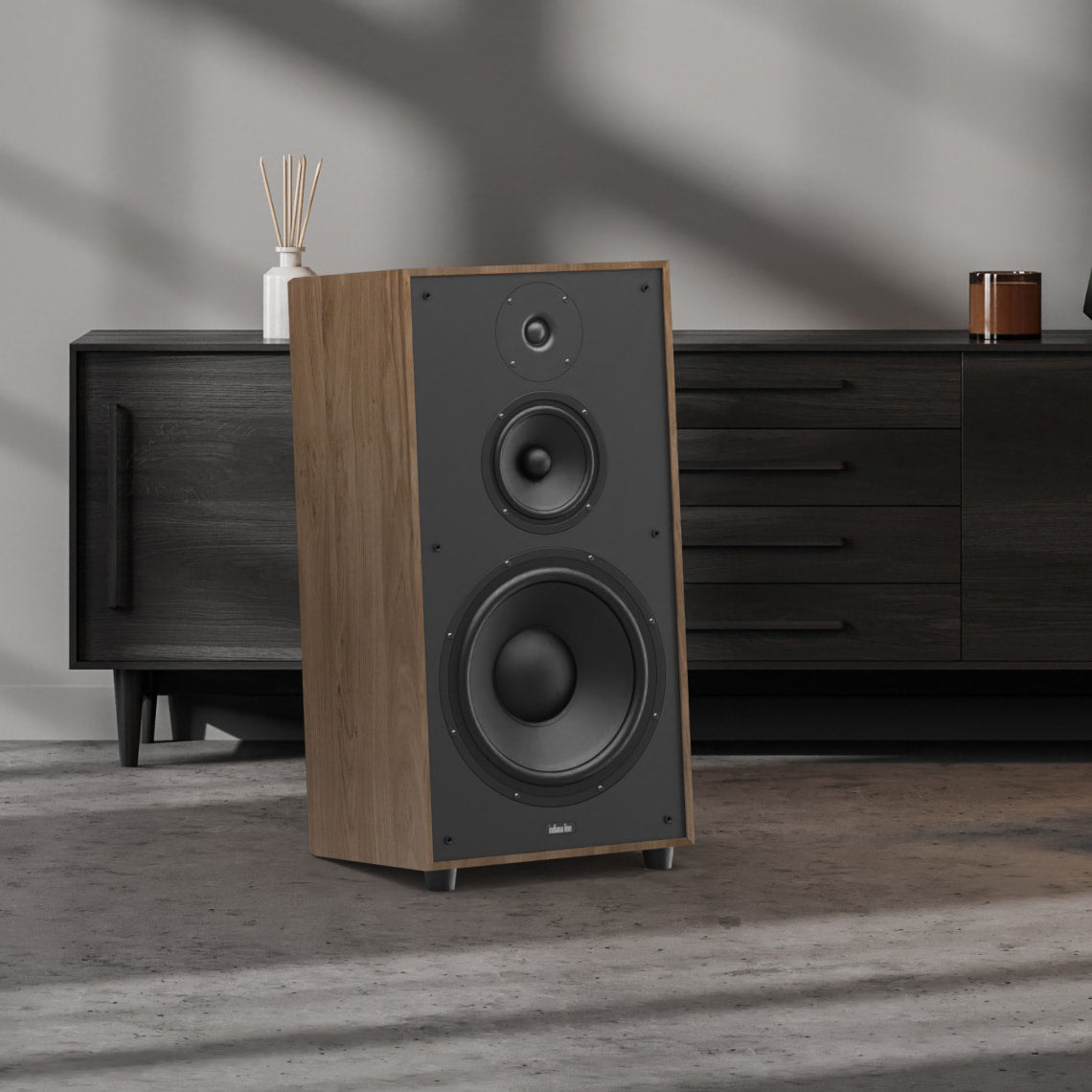 Indiana Line Utah noce diffusori 3 vie da pavimento bass reflex inferi – Audioevolutionhifi