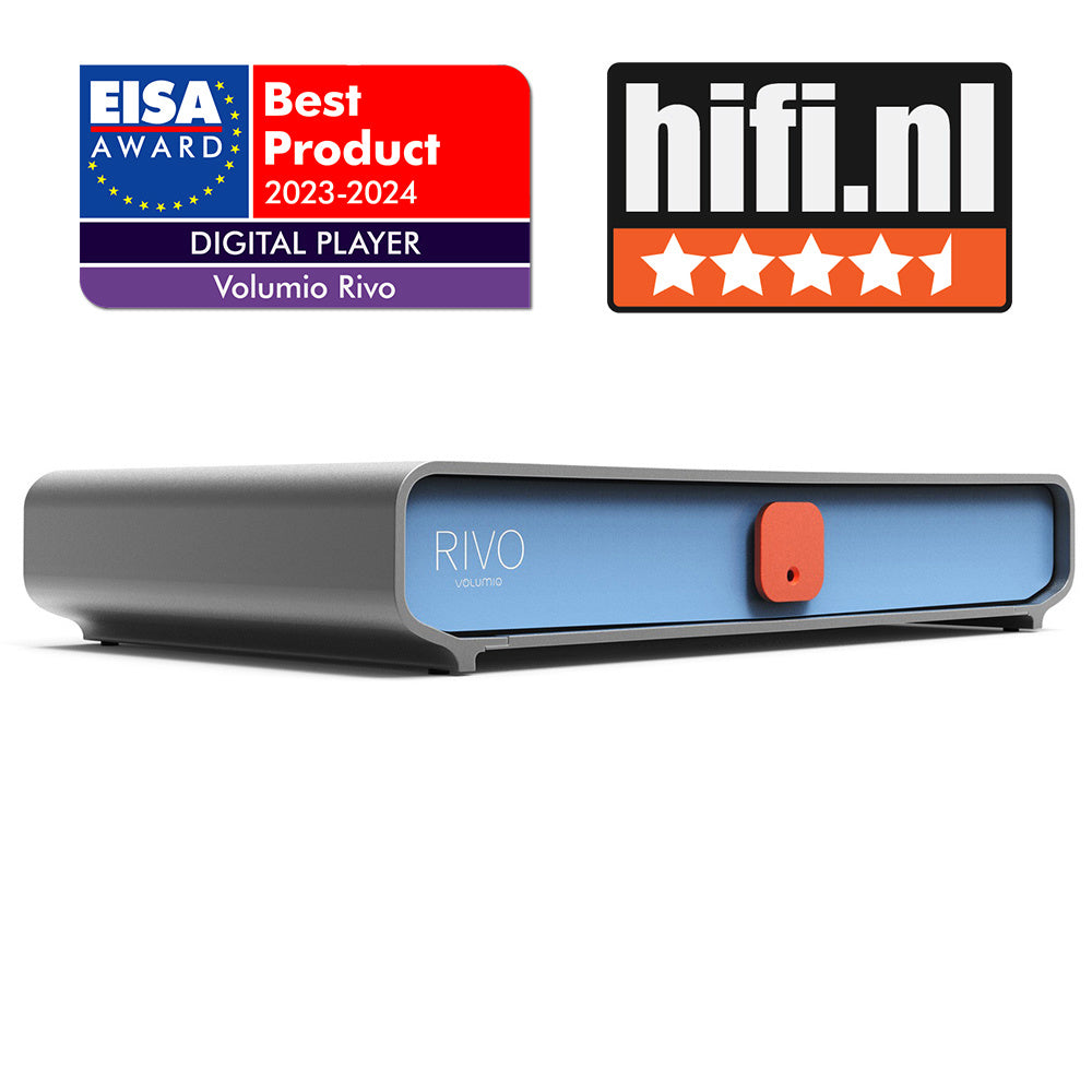 Volumio Rivo Streamer digitale HiFi Bit-Perfect fino a 768 kHz 32 bit ...