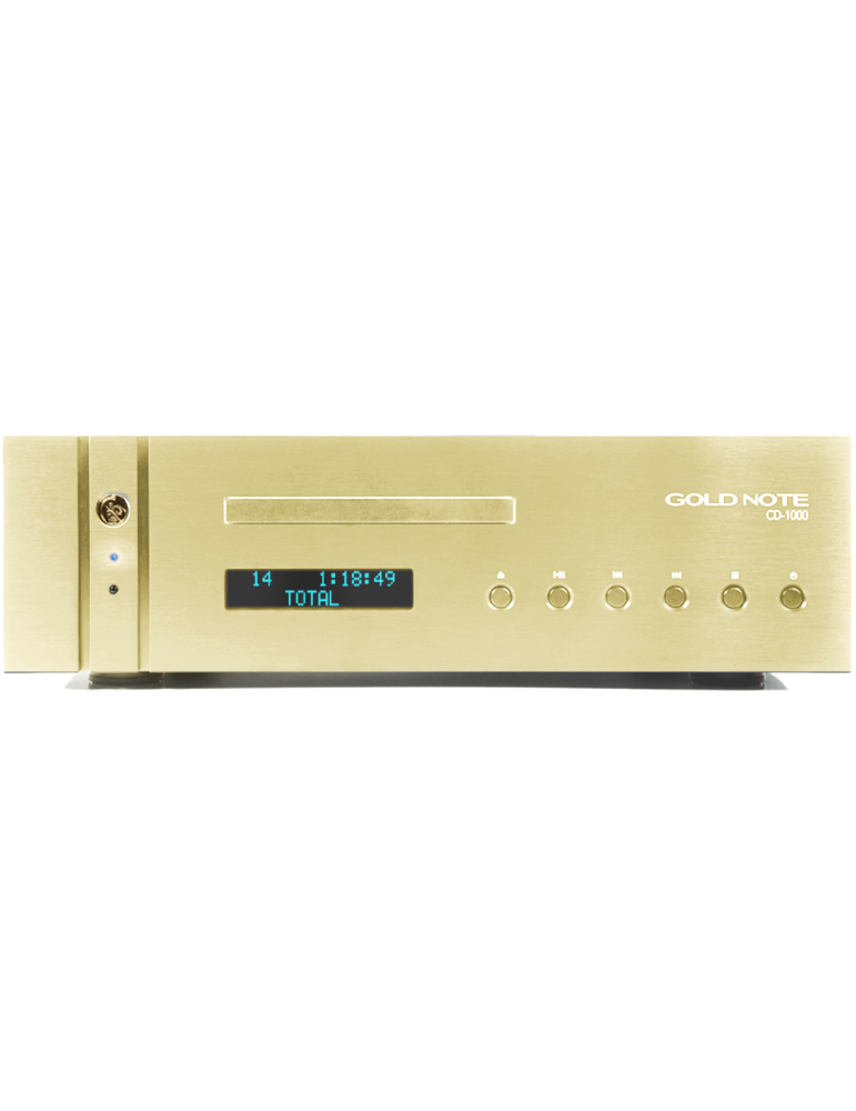 Gold Note CD-1000 MKII Deluxe gold lettore Cd High-End – Audioevolutionhifi